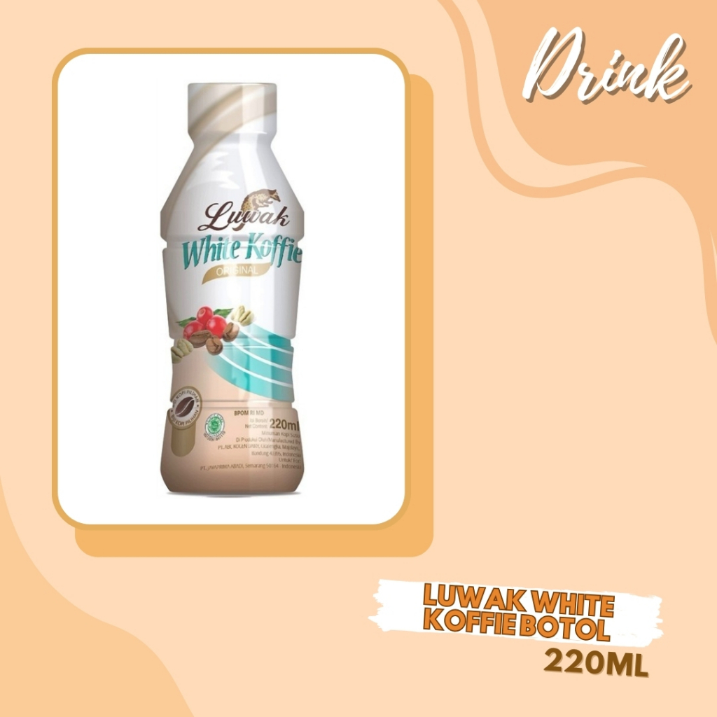 Jual DRINK | MINUMAN BOTOL | KOPI BOTOL | LUWAK WHITE KOFFIE BOTOL ...