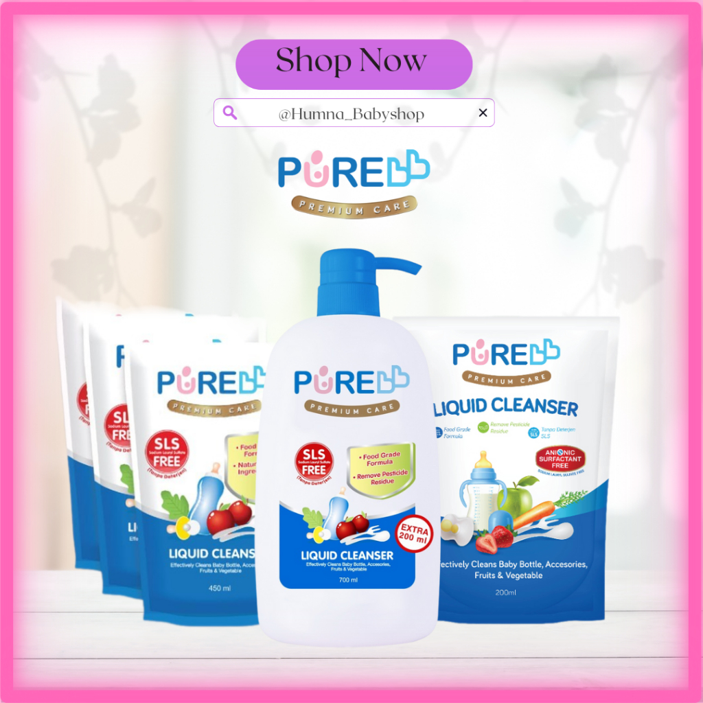 Jual Pure Liquid Cleanser/ Cairan Pembersih Pure 450 ml | Shopee Indonesia