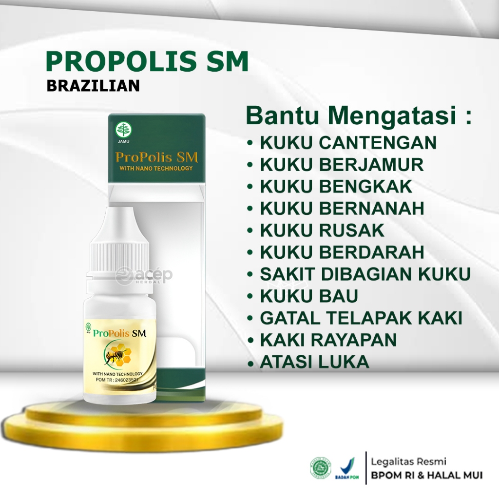 Jual Propolis SM Obat Cantengan Jmepol Kaki Bengkak Bernanah Berdarah ...