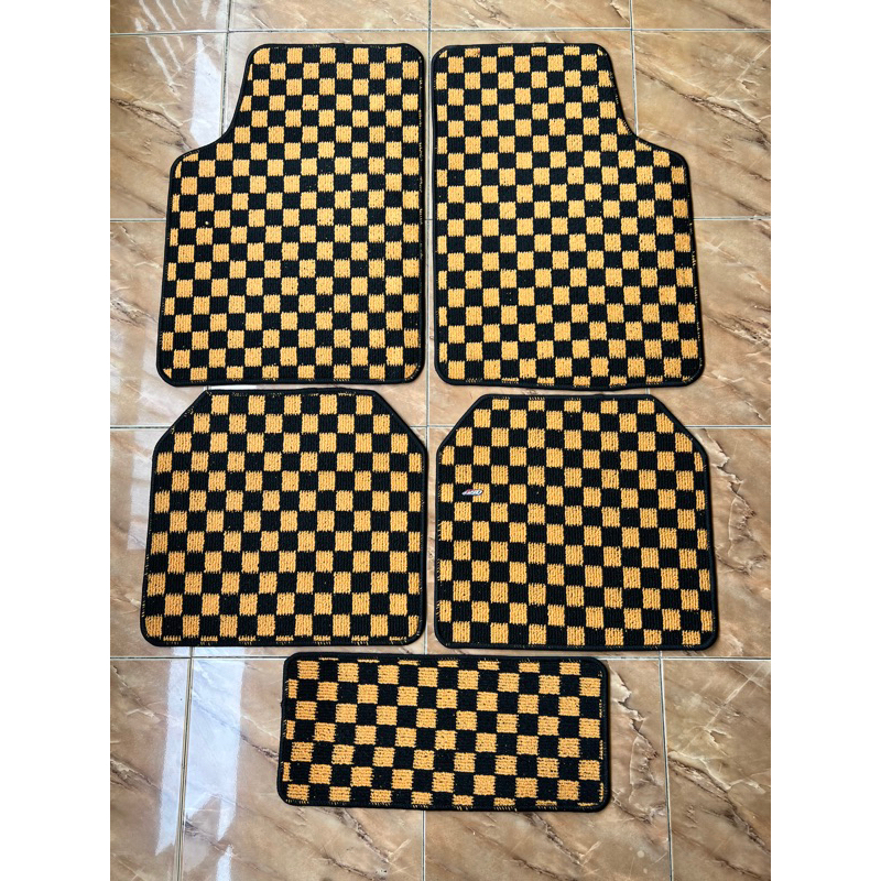 Jual karpet mobil dadu jdm karpet mobil motif dadu thailand karpet ...