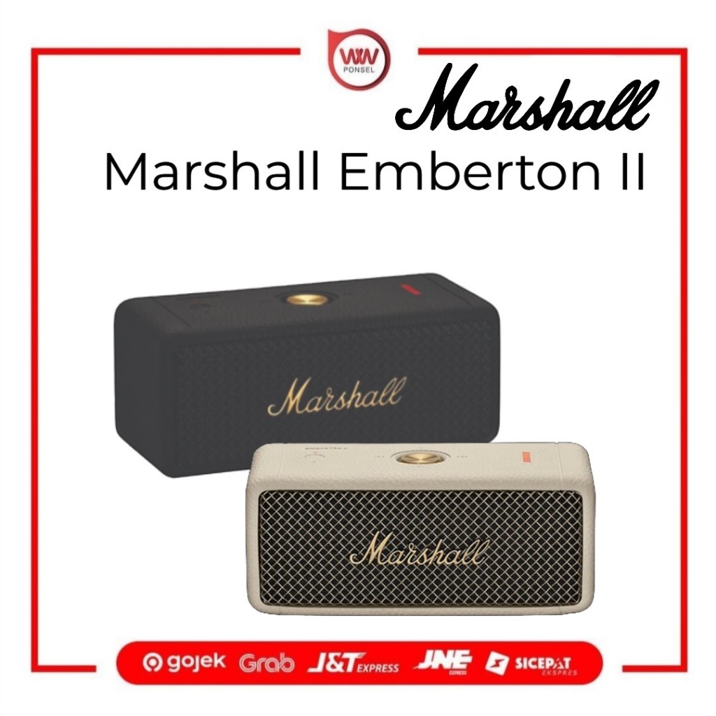 Jual Marshall Emberton II Portable Bluetooth Speaker / Emberton 2 ...