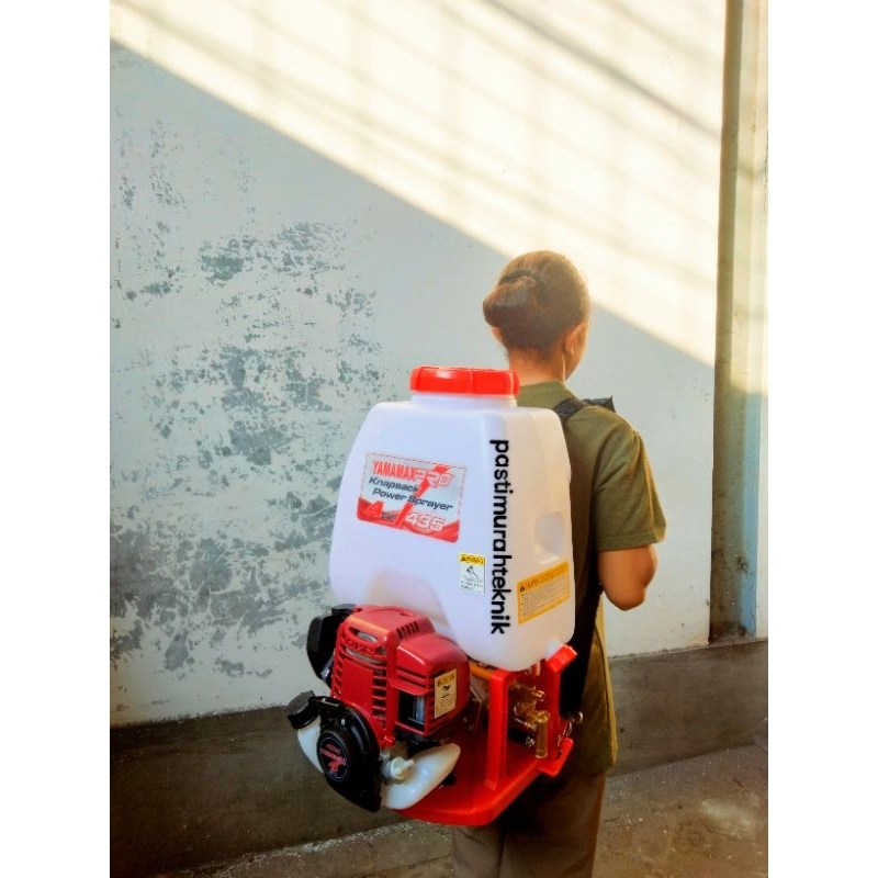 Jual Mesin Semprot Hama Knapsack Power Sprayer 4Tak Kapasitas 20L YAMAMAX PRO 435 | Shopee Indonesia