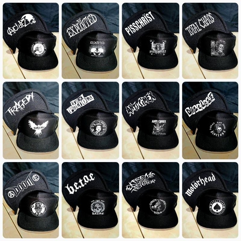 Jual TOPI JARING/TOPI SABLON/TOPI PUNK | Shopee Indonesia