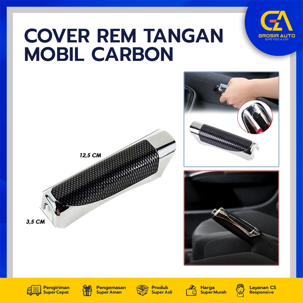Jual Cover Rem Tangan Mobil Carbon Casing Rem Tangan Hand Brake ...