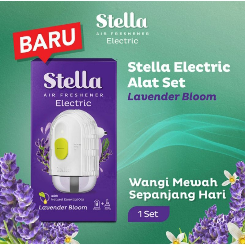 Jual Stella Pengharum Ruangan Electrik Alat + Refill Assorted 25 ml ...