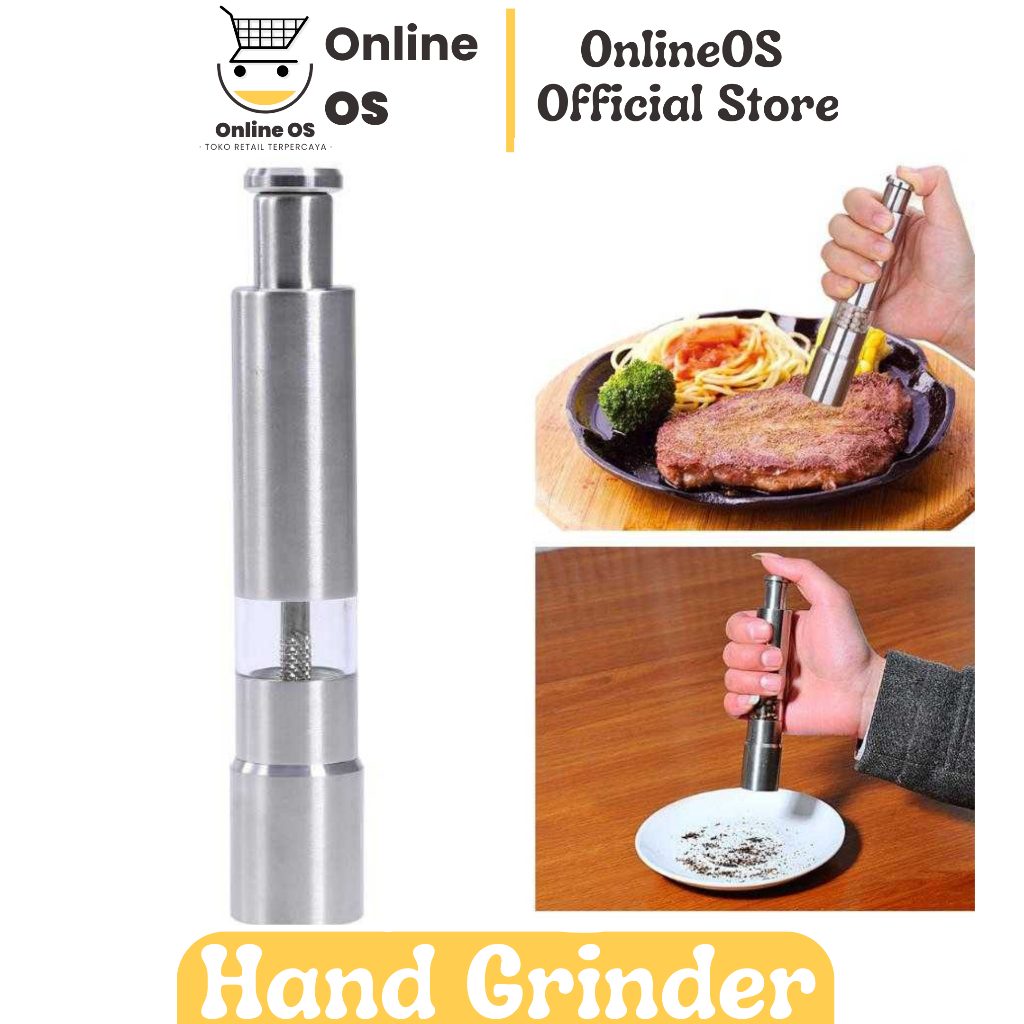 Jual VKTECH Penggiling Biji Lada Merica Pepper Manual Hand Grinder ...