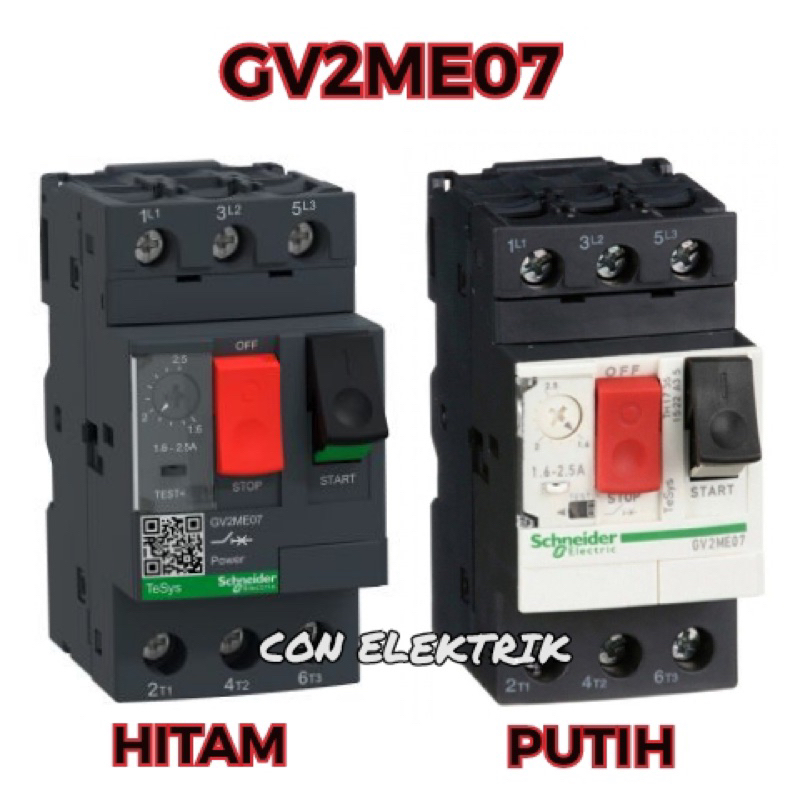 Jual Schneider Thermis Motor Circuit Breaker GV2ME07 GV2ME 07 | Shopee ...