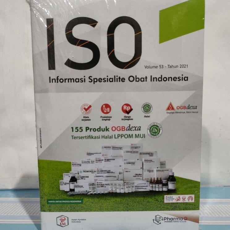 Jual Super Potongan BUKU ISO INFORMASI SPESIALITE OBAT INDONESIA VOLUME 53 TAHUN 2121 | Shopee ...