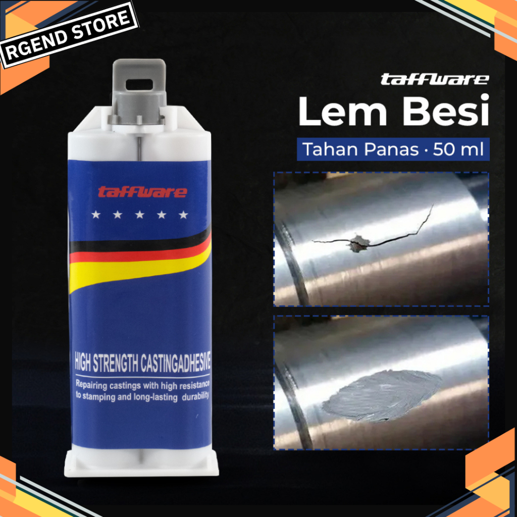 Jual Lem Besi Tahan Panas Glue Adhesive Industrial AB 50ml | Shopee ...