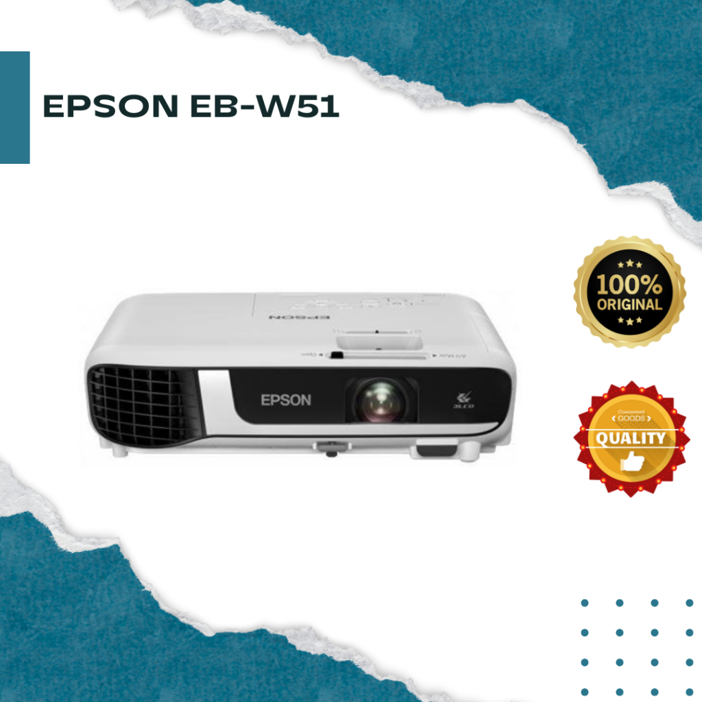 Jual Proyektor Epson EB-W51 WXGA ORIGINAL | Shopee Indonesia