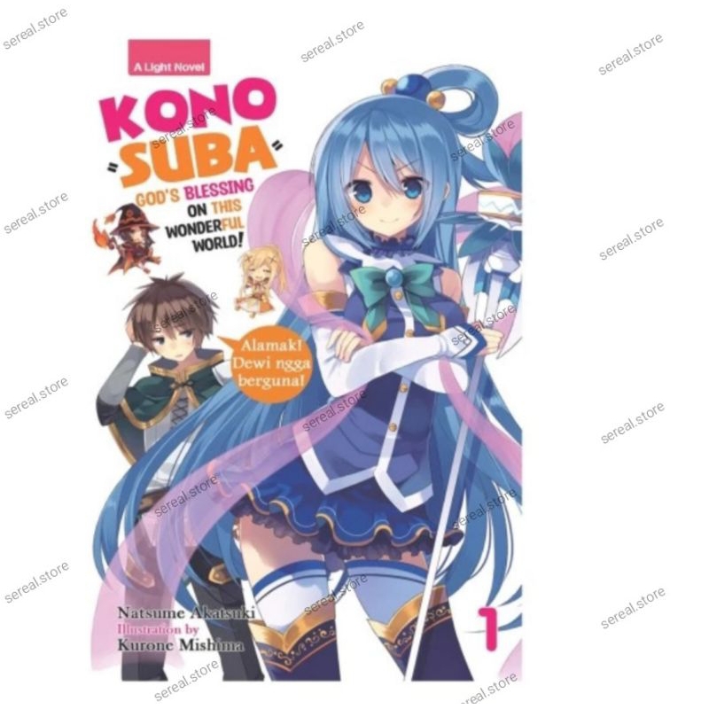 Jual Light Novel KonoSuba God’s Blessing in this Wonderful World Vol 1 | Shopee Indonesia