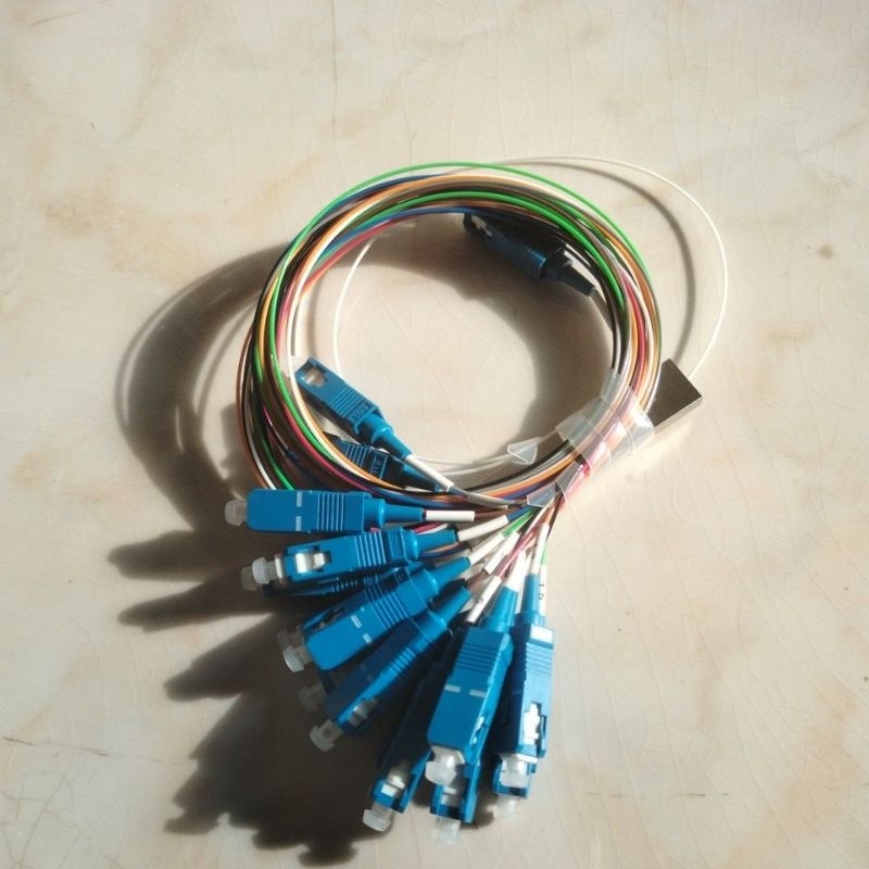 Jual Passive Splitter Fiber Optic 1:16 PLC FUJITOMO SC-UPC | Shopee ...