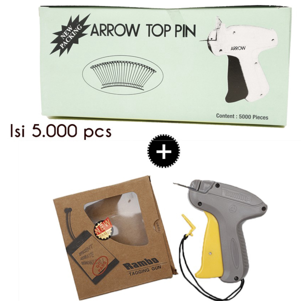 Jual TAG PIN ARROW & TAG GUN RAMBO ORIGINAL - Alat Tagging Profesional ...
