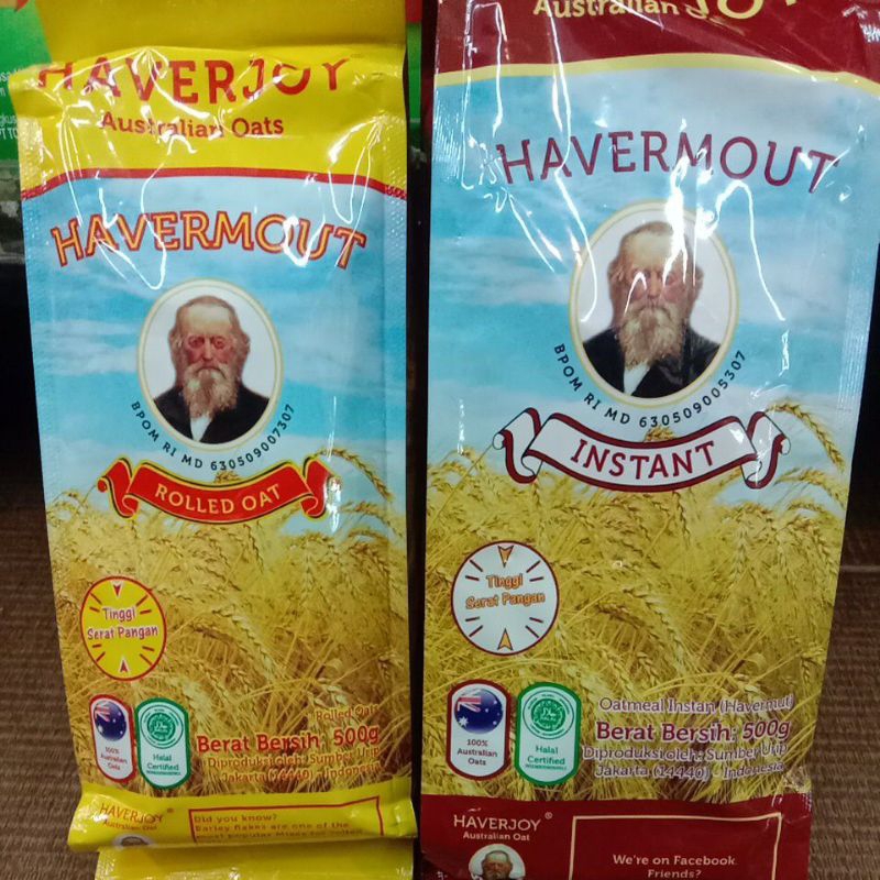 Jual HAVERJOY AUSTRALIAN OATS 500gr | Shopee Indonesia