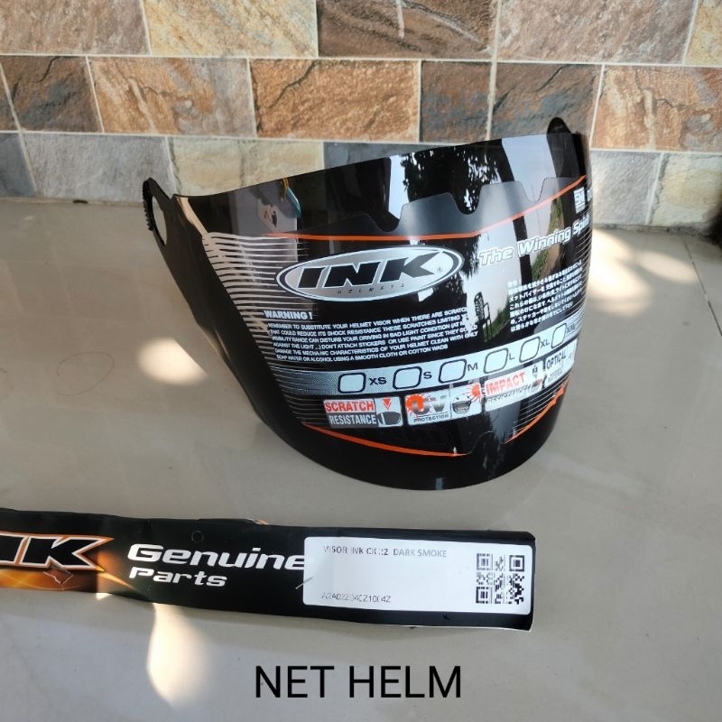 Jual KACA HELM INK CX 22, CX 23, CX 25, CX 390, KYT ROMEO DARK SMOKE ...