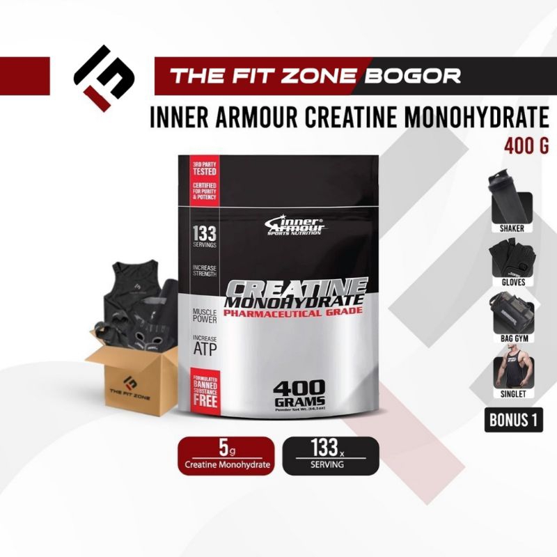 Jual Inner Armour Creatine Monohydrate 400 Gram Unflavored ...