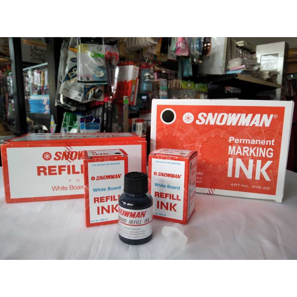 Jual REFILL TINTA SPIDOL PERMANEN WARNA / REFILL TINTA SPIDOL ...