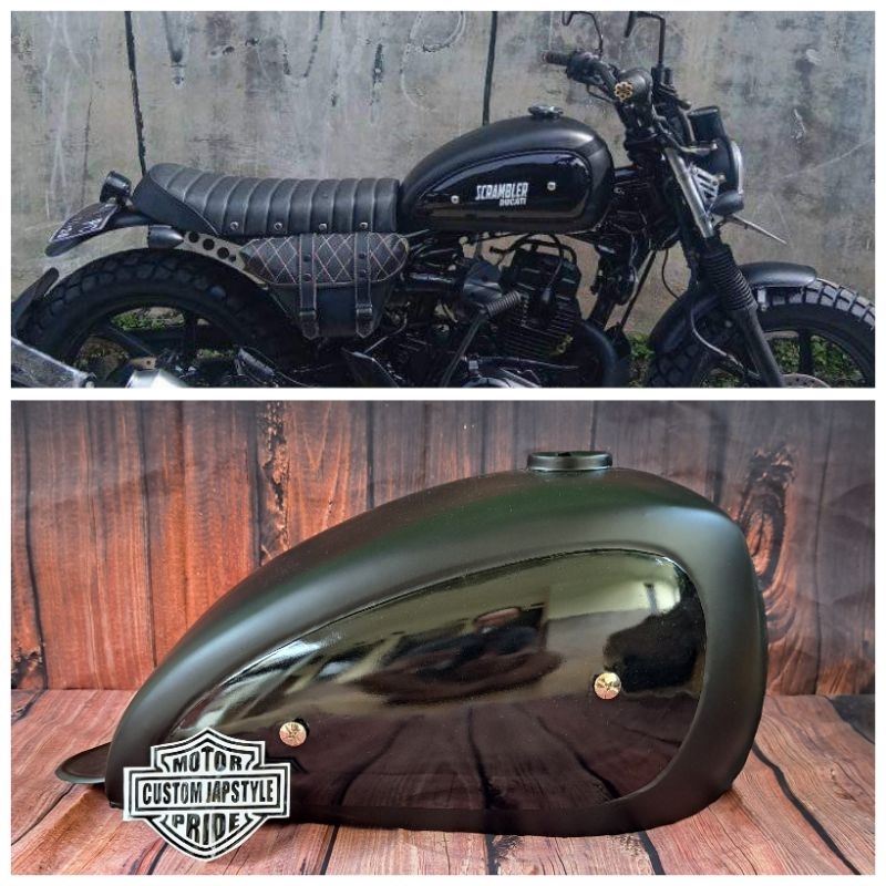 Jual tangki japstyle tangki custom triumph cover | Shopee Indonesia