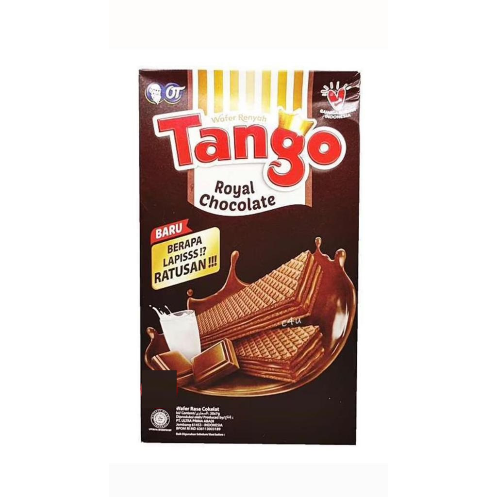 Jual Tango Royal Chocolate Wafer Renyah Isi 20Pcs 5gr | Shopee Indonesia