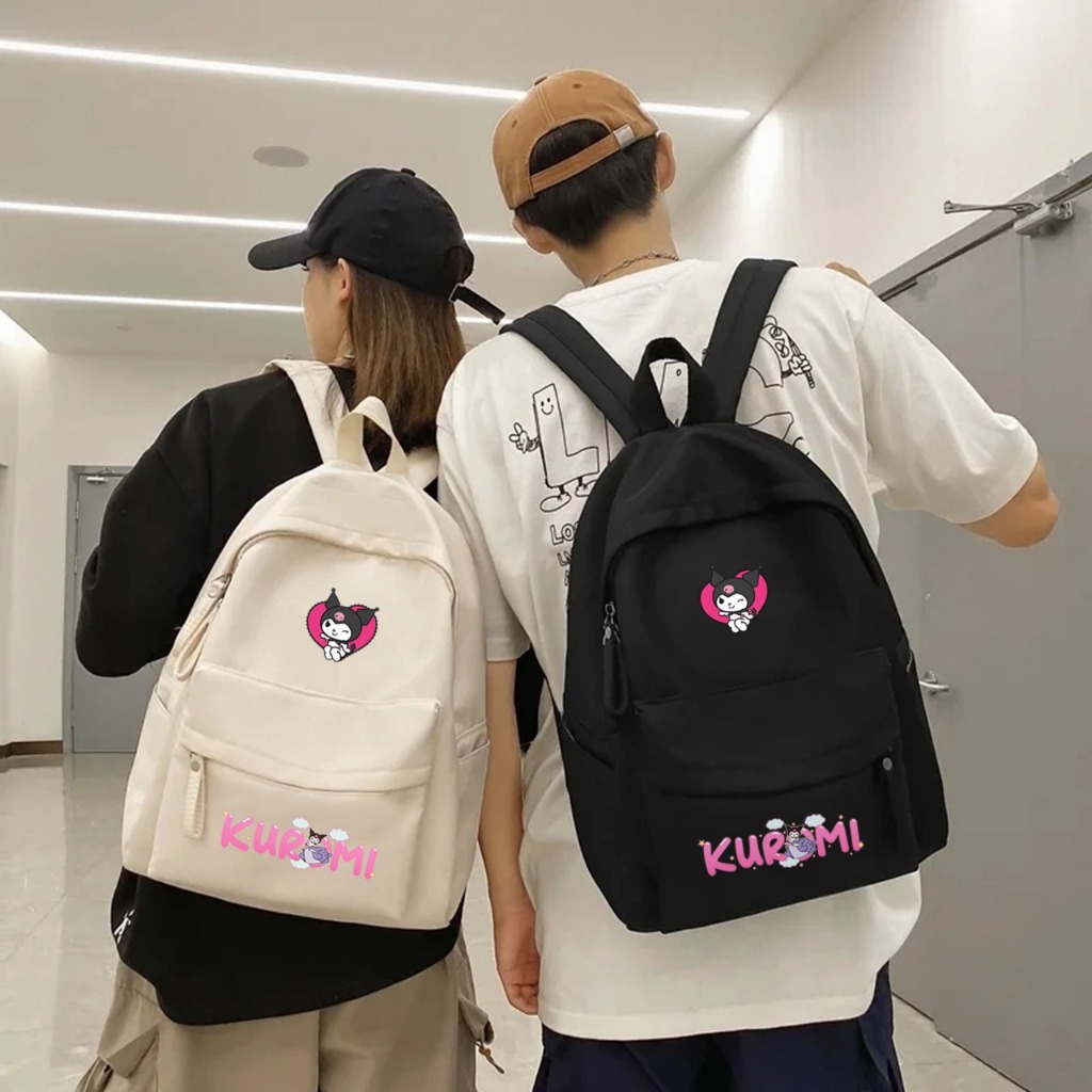 Jual TAS MURAH BY TASWANITA_EE | Ransel Anak Sekolah Cute KUROMI SANRIO SD SMP SMA Tas Perempuan ...