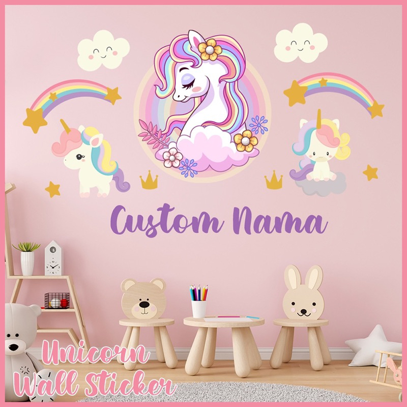 Jual #56 Free Sticker Kamar Anak Cowok dan Cewek CUSTOM Mudah dan Cepat ...