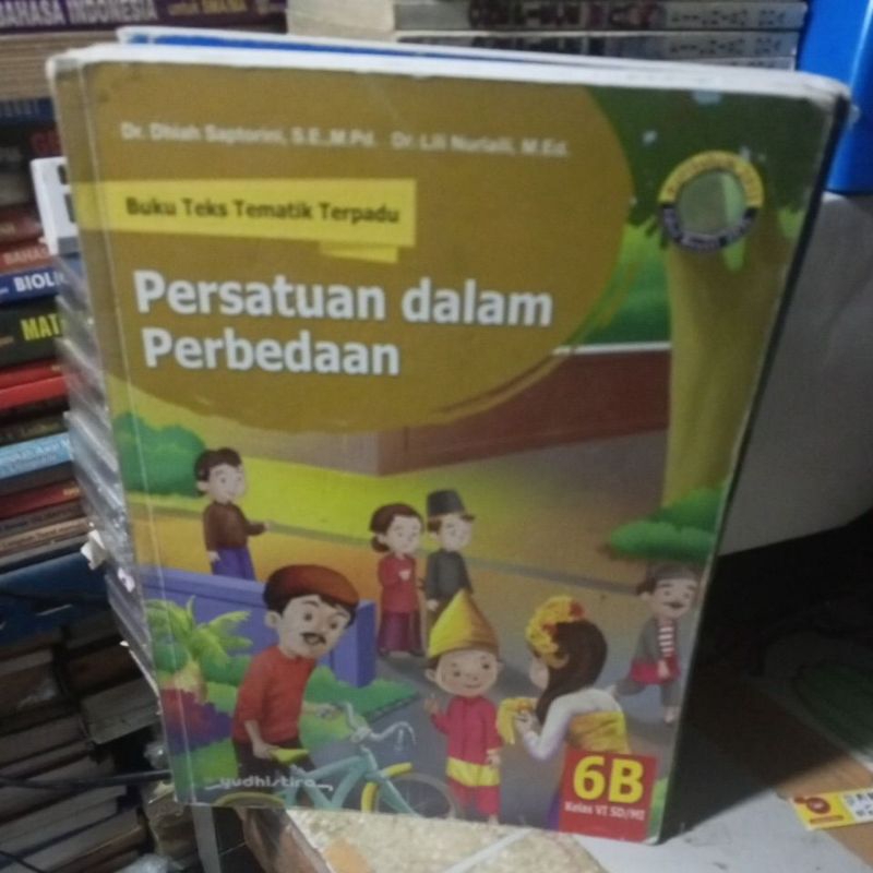 Jual BUKU TEKS TEMATIK TERPADU UNTUK SD KELAS 6 TEMA 6B REVISI K13 PENERBIT YUDISTIRA | Shopee ...