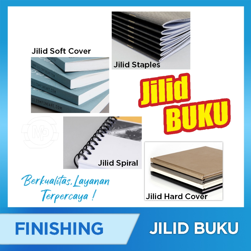 Jual Jilid Buku Soft Cover / Jilid Hard Cover / Jilid Spiral / Jilid ...