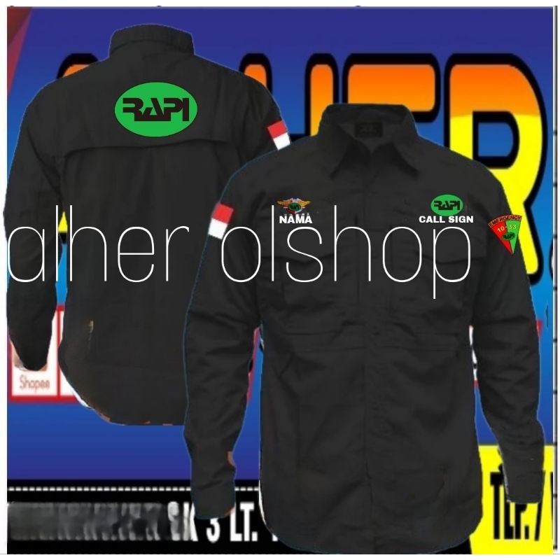 Jual kemeja tactical rapi baju tactical rapi seragam tactical rapi ...