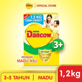 Jual NESTLE DANCOW 3+ Rasa Madu 3-5 Tahun Box 1,2kg | Shopee Indonesia