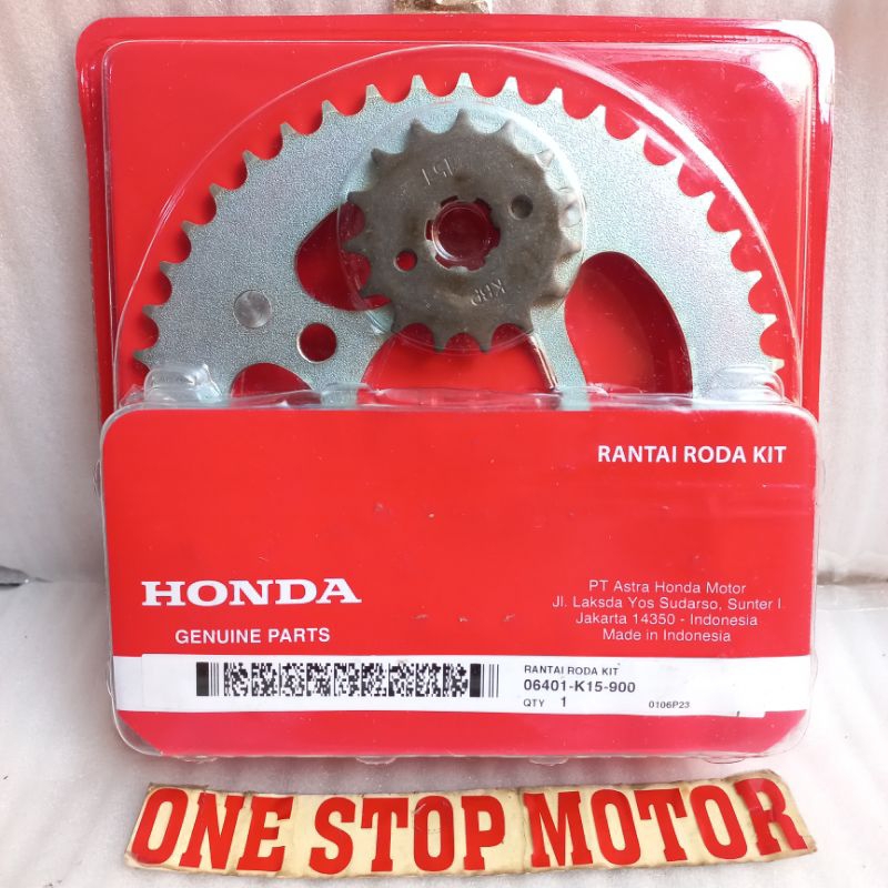 Jual Gear rantai set old cb150R cb 150 R lama K15 original HGP HONDA ...