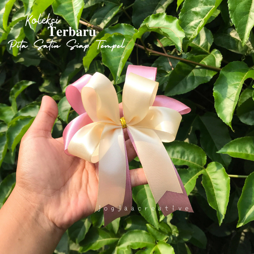 Jual Pita Kado Pita Hampers Pita Souvenir Pita Satin Siap Tempel Pita ...