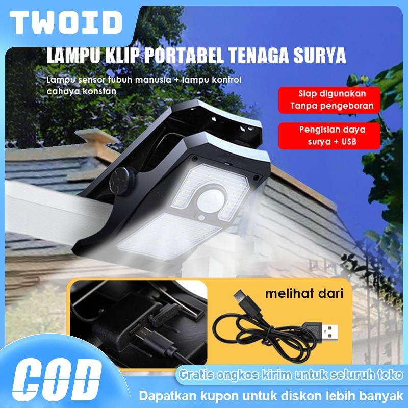 Jual TOWID Ready Lampu Solar Tenaga 600W 1500MAH Surya Recycling ...