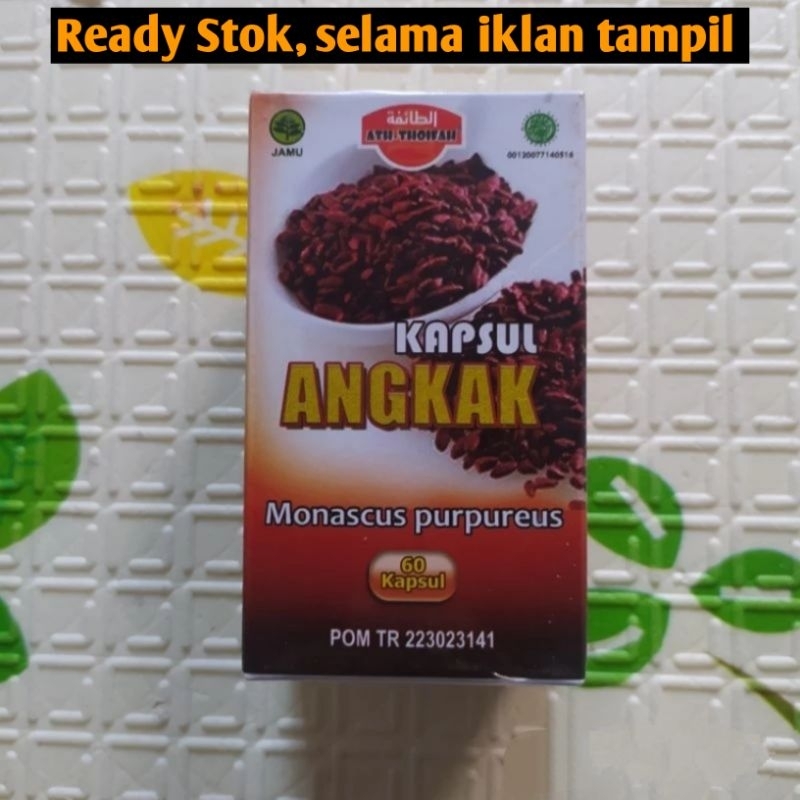 Jual Kapsul Angkak Beras Merah Obat Herbal Menaikkan Trombosit Demam ...