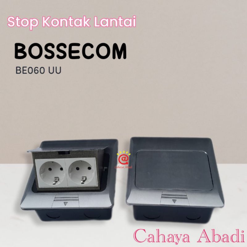 Jual Stop Kontak Lantai / Floor Socket Arde + Arde 2 Gang Tanam Body ...