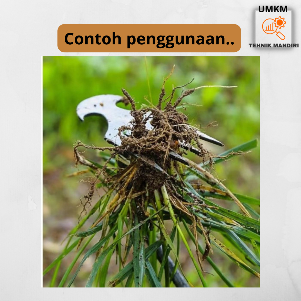 Jual Alat Pencabut Rumput Weeding Garu 2 Variasi Ukuran 65 Cm dan 40 Cm ...