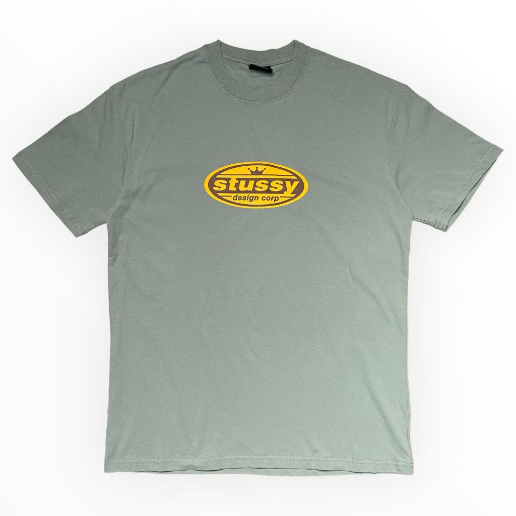 Jual STUSSY DESIGN CORP TEE BLUE - Stussy Australian released | Shopee ...