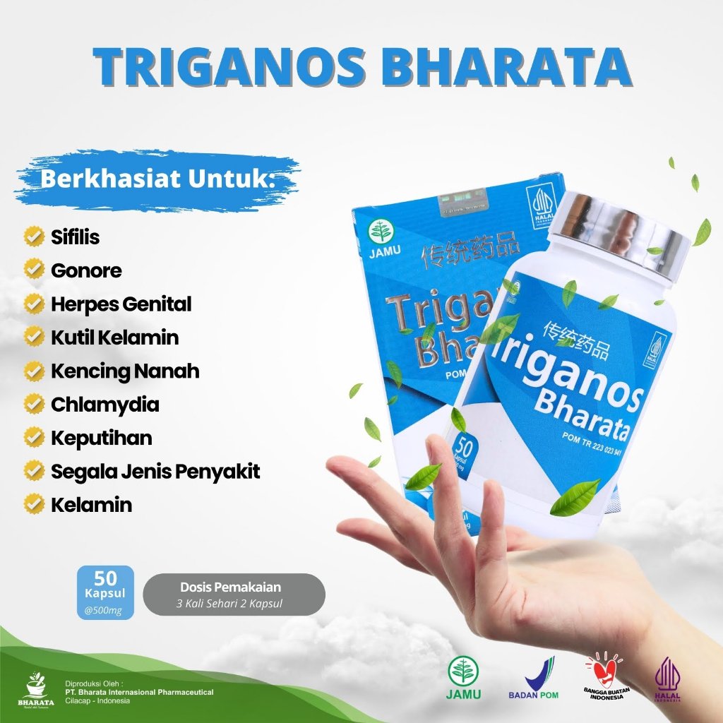 Jual Triganos Bharata Obat Penyakit Kelamin Paling Ampuh - Kemasan Isi ...