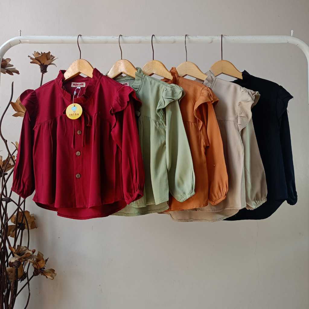 Jual Atasan Rayon Anak Saiba Usia 1-5 tahun Terbaru [SAIBAKIDS ...