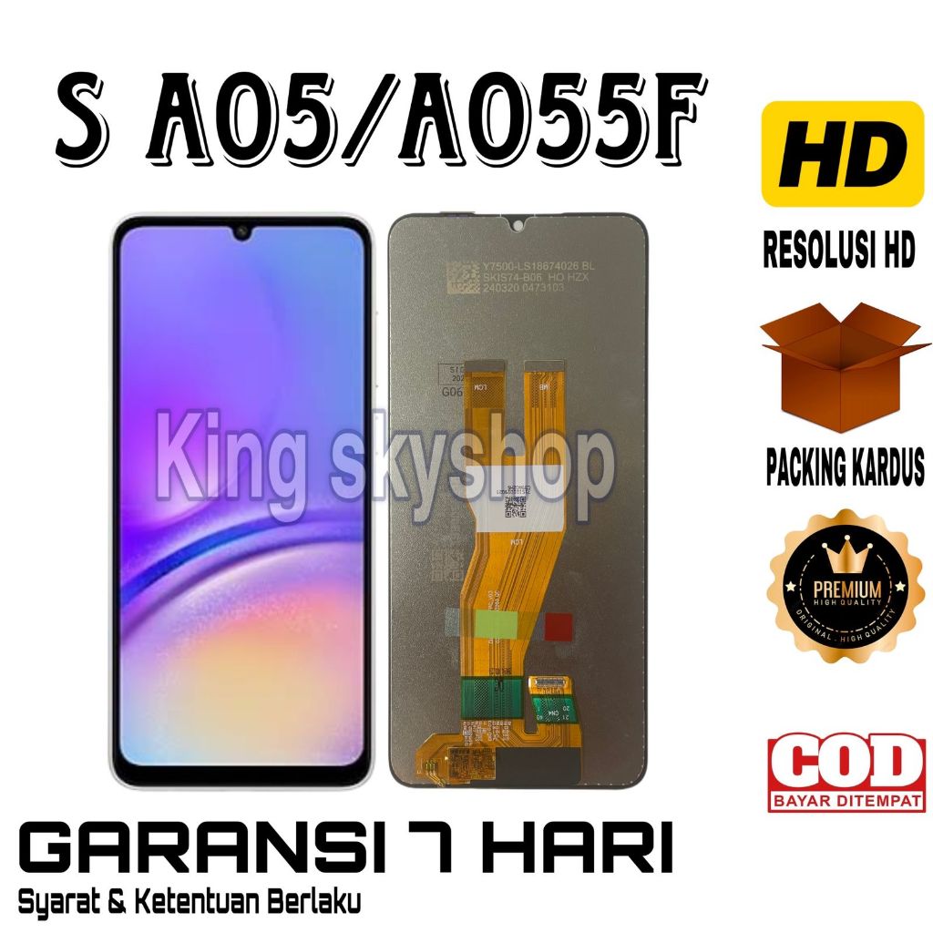 Jual Lcd Samsung A05 A055 A055F / Lcd Touchscreen FullSet | Shopee ...