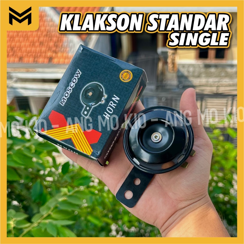 Jual NEW KLAKSON STANDAR MODEL SINGLE HORN 12V MOTOR BEBEK MATIC SPORT ...