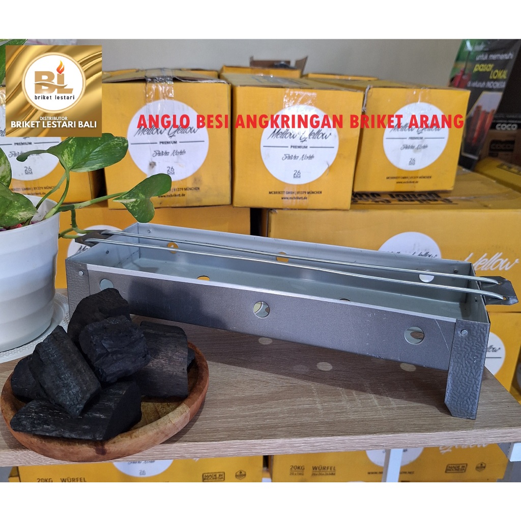 Jual Anglo Besi Kotak Untuk Angkringan-Briket-Arang | Shopee Indonesia