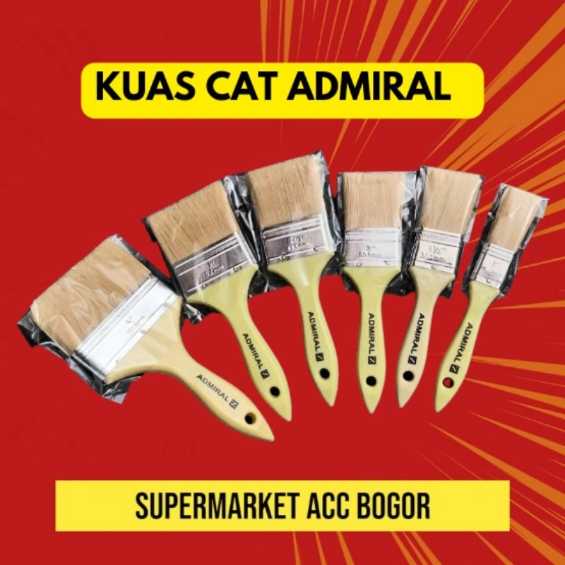 Jual Kuas Cat 1,5 inch 2 inch 3 inch 4 inch KUALITAS OKE BAGUS SETARA ...