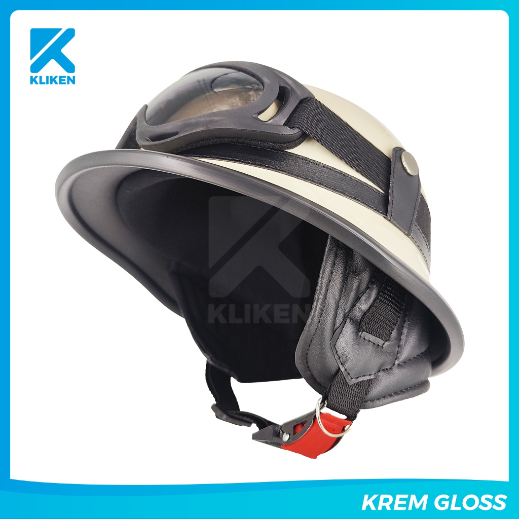 Jual Helm Jadul Retro Klasik Model Unik Spet Dewasa Variasi Kacamata ...