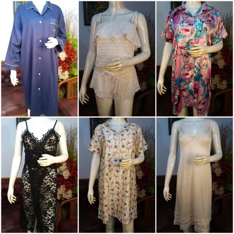 Jual Lingrie Baju Tidur Daster Piama Preloved Shopee Indonesia