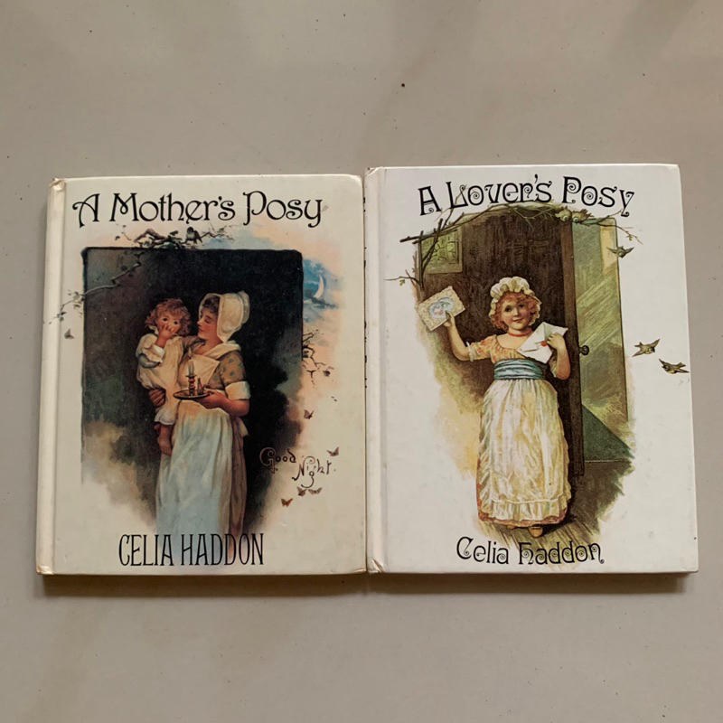 Jual Paket Buku Celia Haddon (A Mother’s Posy & A Lover’s Posy) RARE ...