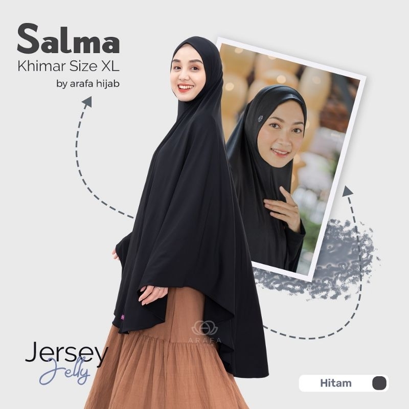 Jual Jilbab dagu Salma XL by Arafa Hijab | Shopee Indonesia