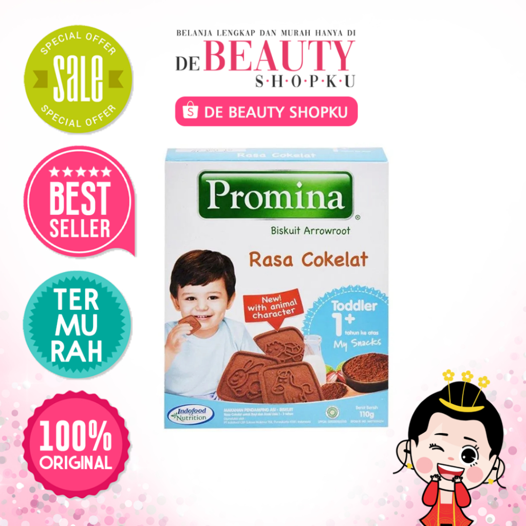 Jual Promina Biskuit Arrowroot 1+ | Shopee Indonesia