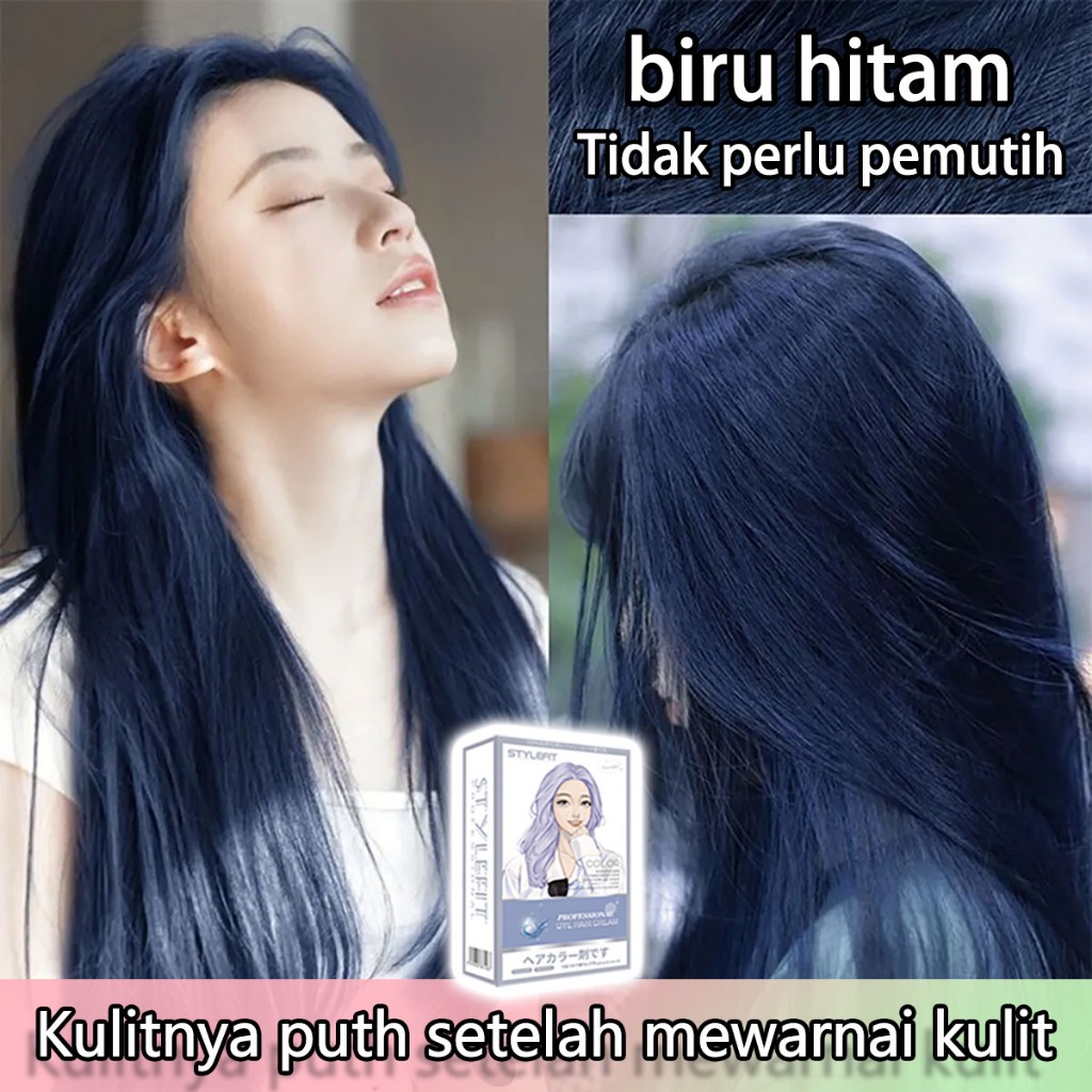 Jual 【Beli 1 gratis 2】Cat rambut hair color STYLE FIT 100ml warna cat ...