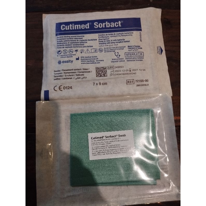 Jual Cutimed Sorbact Swab 7x9cm | Shopee Indonesia