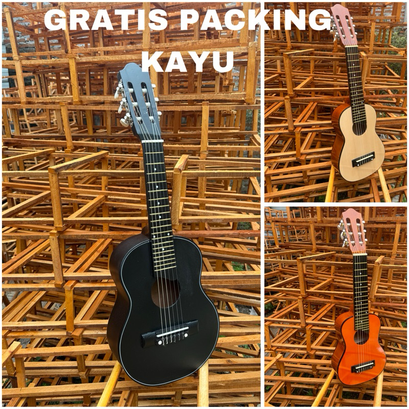 Jual GITAR LELE SENAR6 NYLON / GITAR JUNIO SENAR6 / GITAR MINI ...